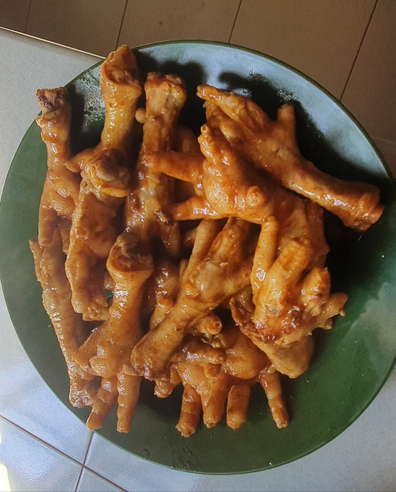 Warisan Petani: WW 157 : Ceker Ayam Goreng Ungkep