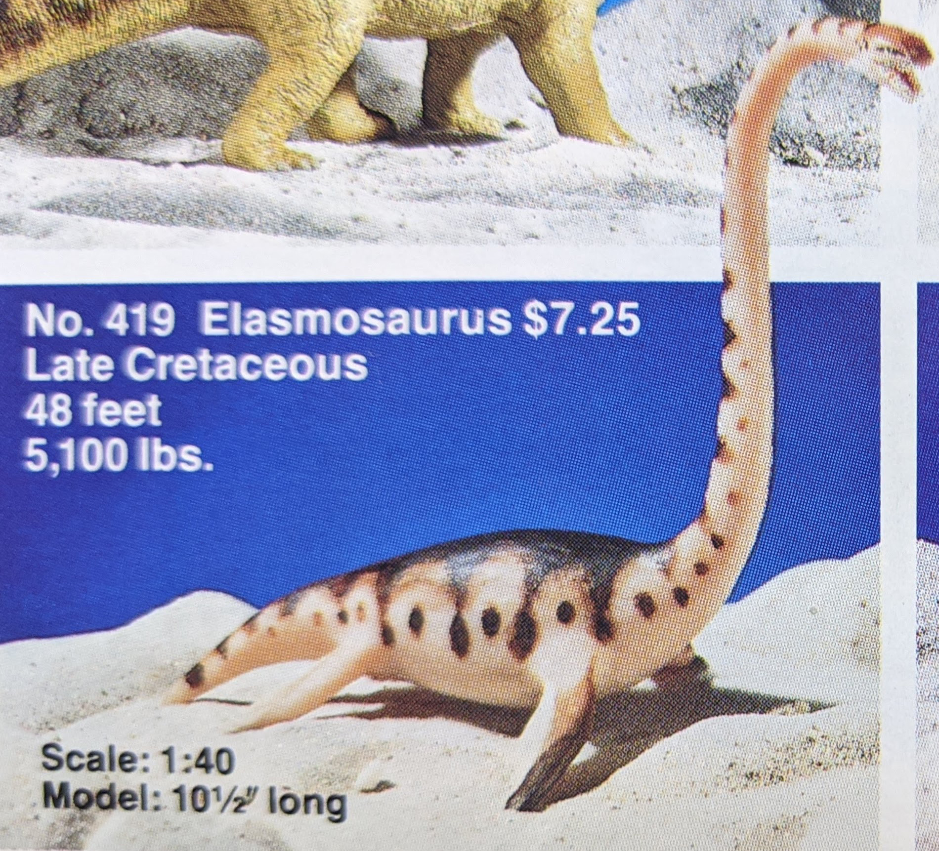 The Carnegie Collection Elasmosaurus (1990)