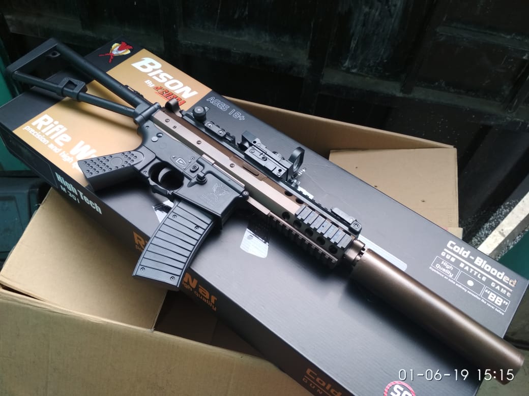 JUAL AIRSOFT GUN PDW BISON BY DCOBRA