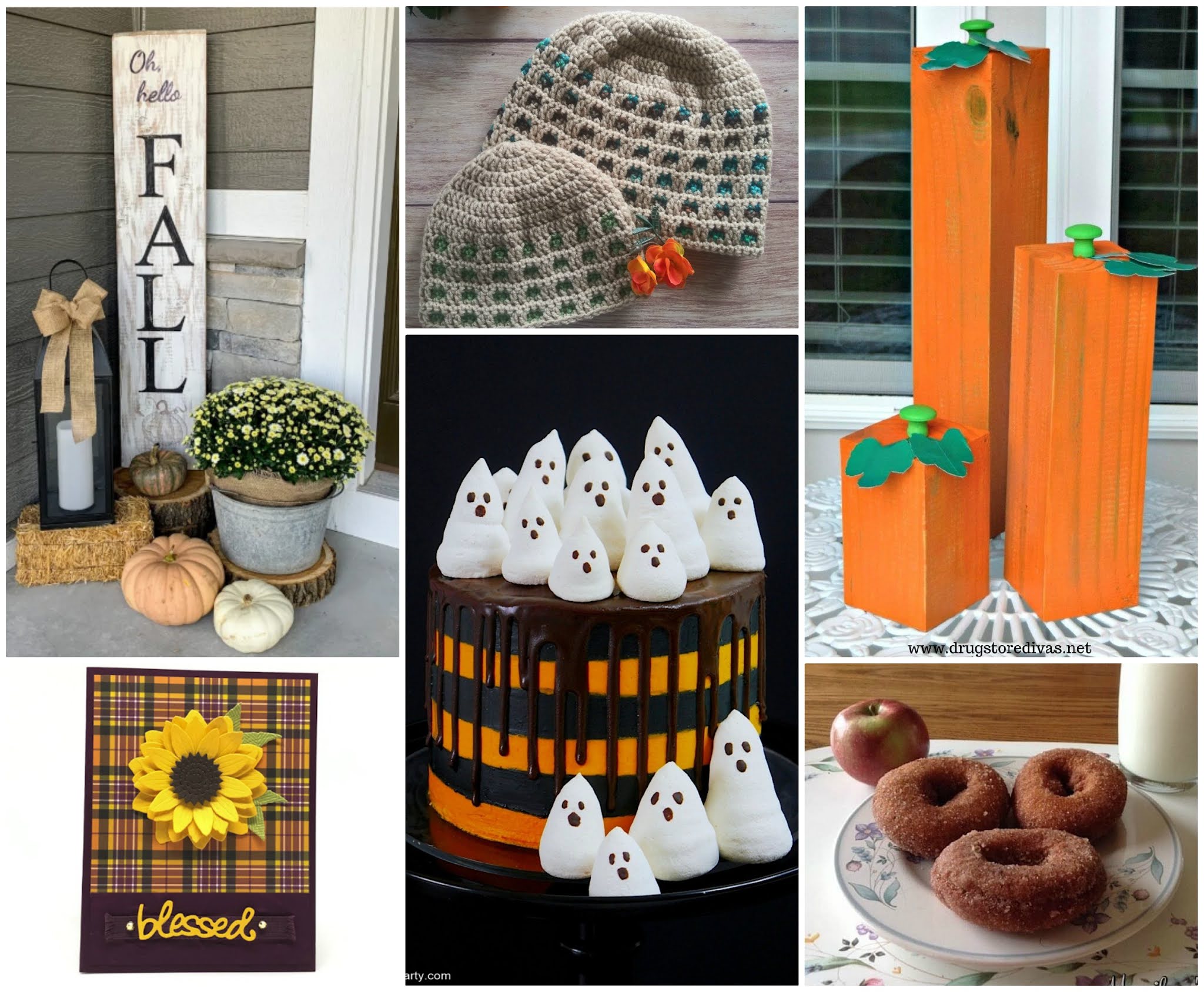 Sew Can Do: Fabulous Fall Craftastic Monday Link Party
