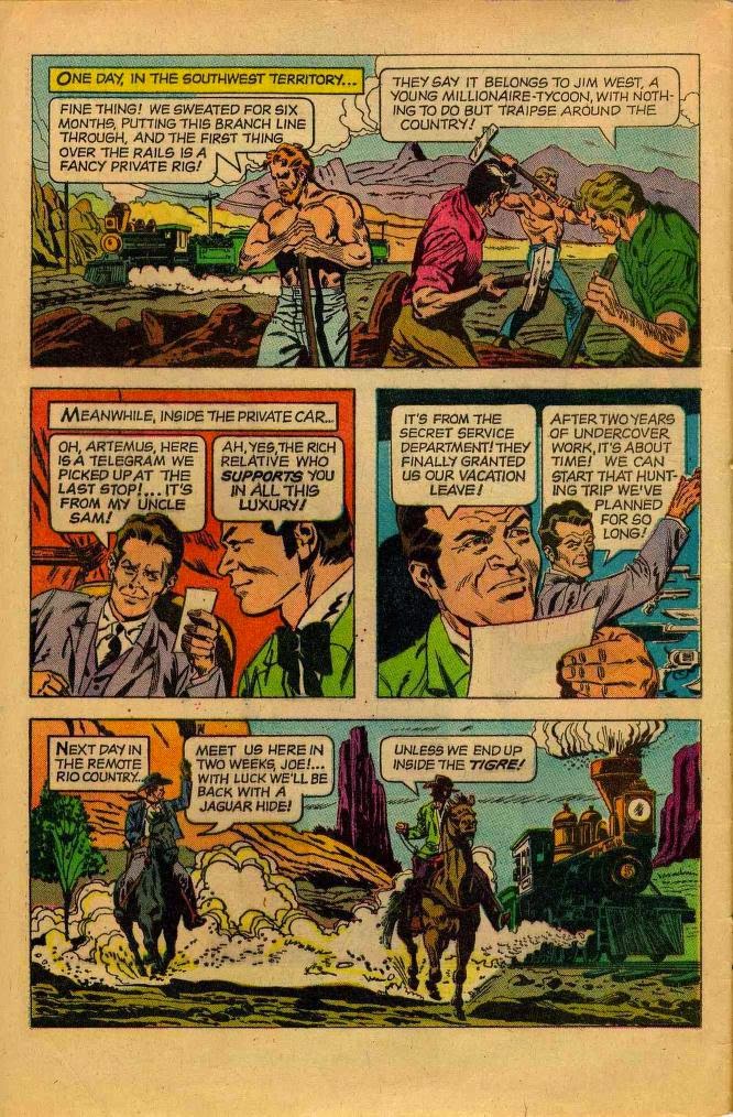 BEACH BUM COMICS : SECRET SERVICE LIFE IN THE WILD, WILD WEST