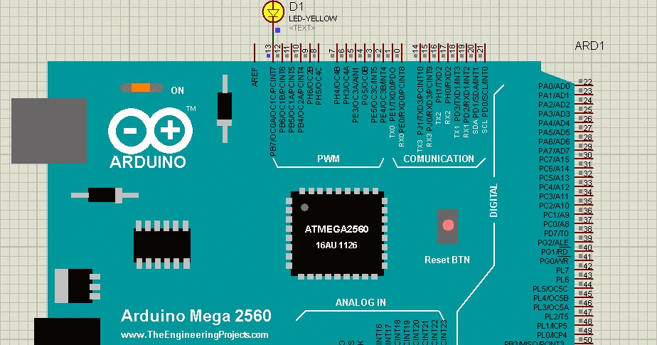 Simulasi Arduino Software Proteus 8 ~ Filab