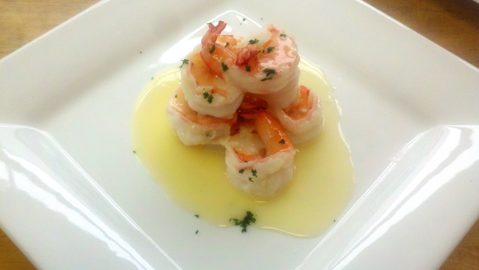 old: Shrimp Beurre Monte