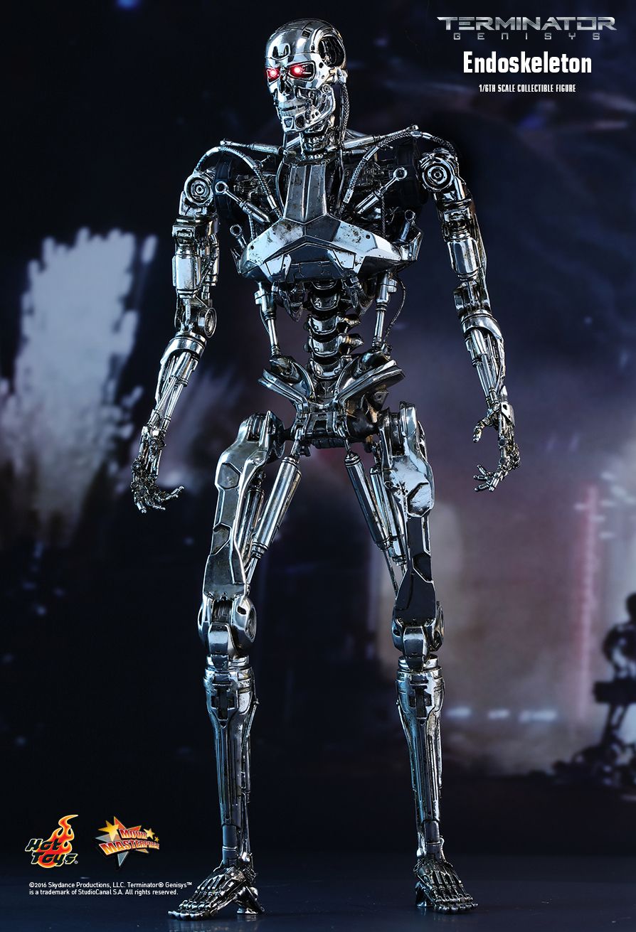 toyhaven: Hot Toys MMS352 Terminator Genisys 1/6th scale Endoskeleton ...