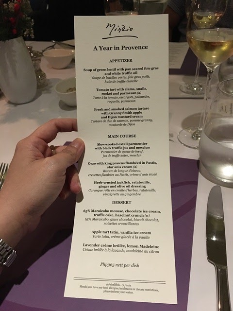 ERICJAZ FOODIES: MIREIO OF RAFFLES MAKATI TURNS ONE!