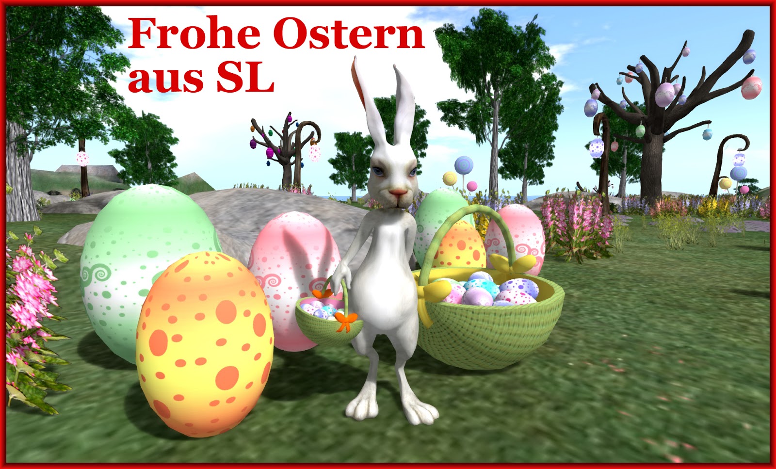 Echt Virtuell: Frohe Ostern!