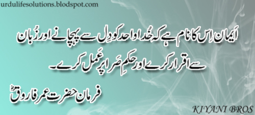 Islam A Way Of Life: Saying Of Hazrat Umer Farooq (R.A) Islam A Way Of Life: Saying Of Hazrat Umer Farooq (R.A)