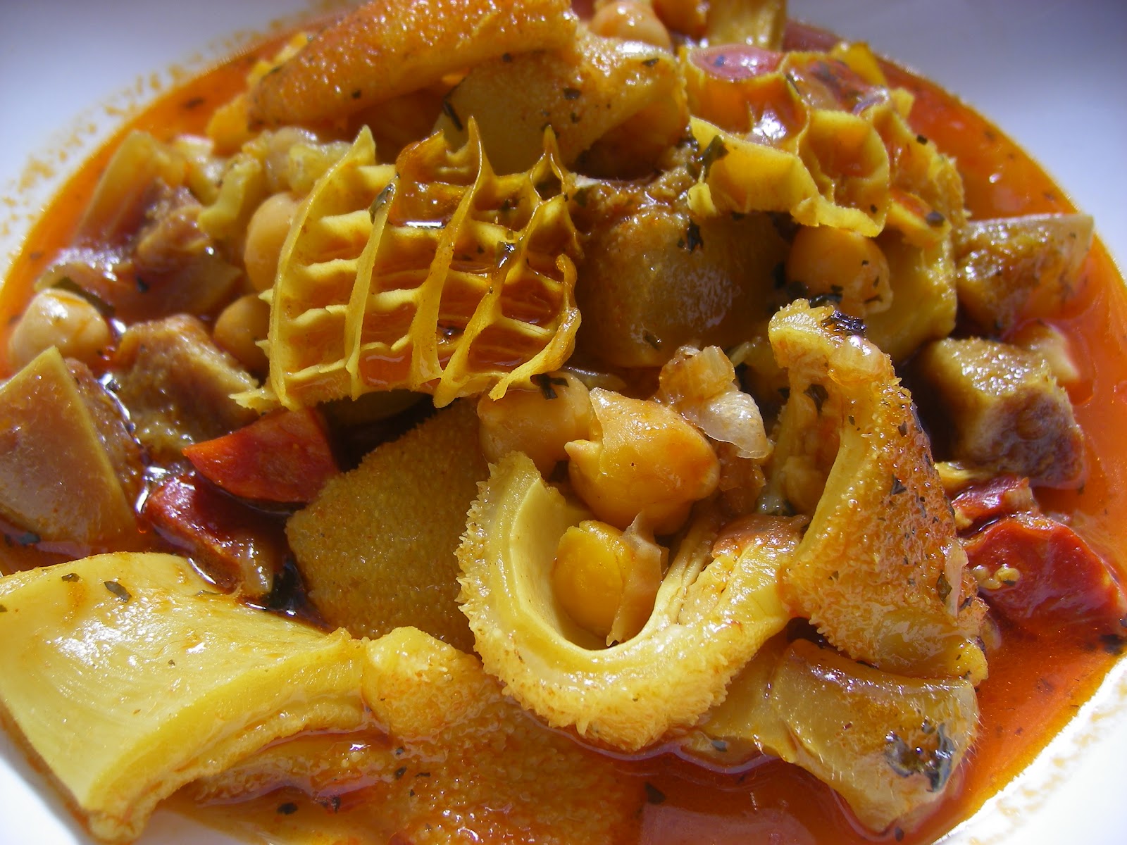 el placer del paladar: Callos a mi Manera