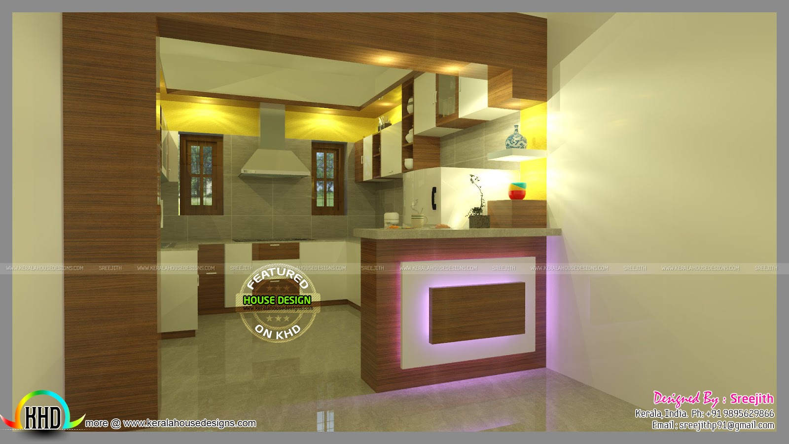 Modular Kitchen design trends 2017 - Kerala Home Design and Floor Plans ...