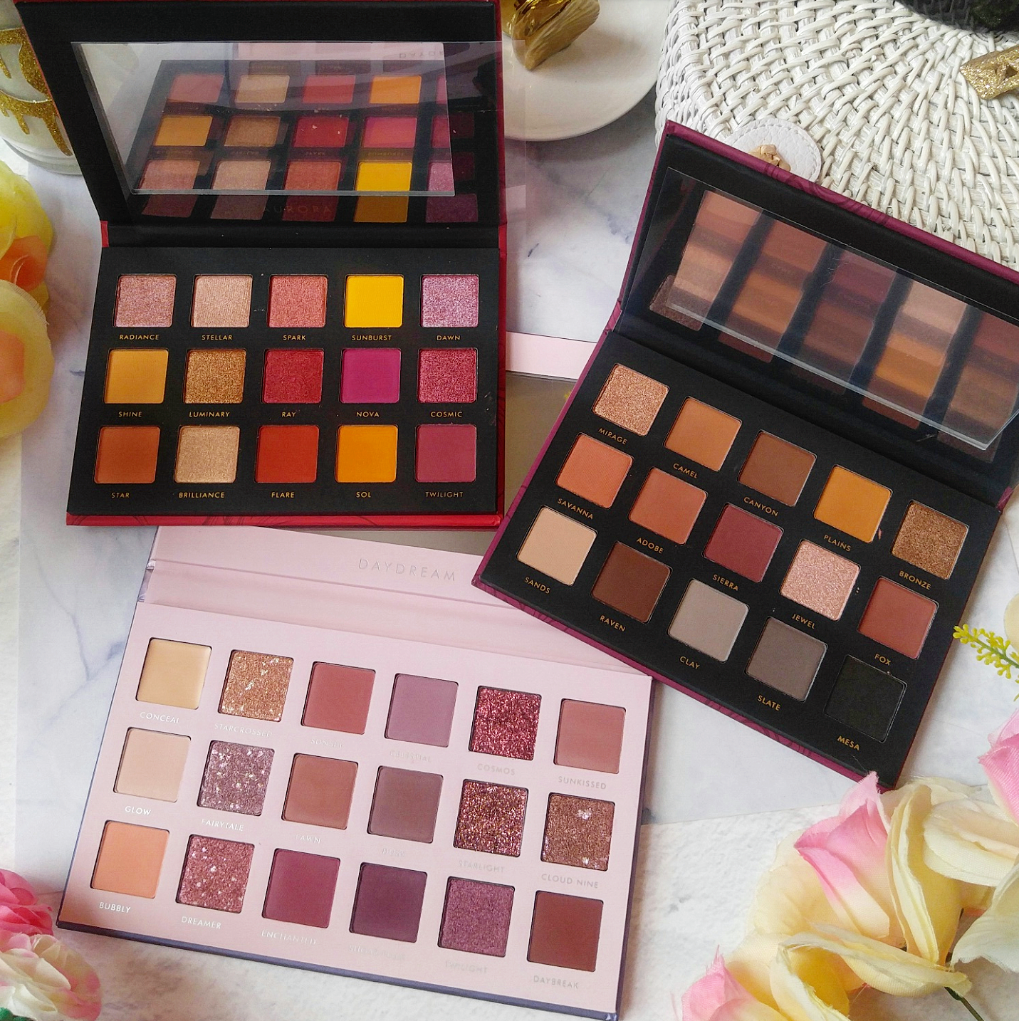 New In By Alter Ego Cosmetics - Sahara, Aurora and Daydream palettes ...