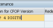SAP FICO Central: Configuring CFOP on SAP