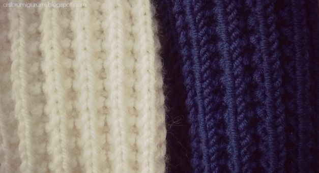 Moss Rib Stitch Cowls