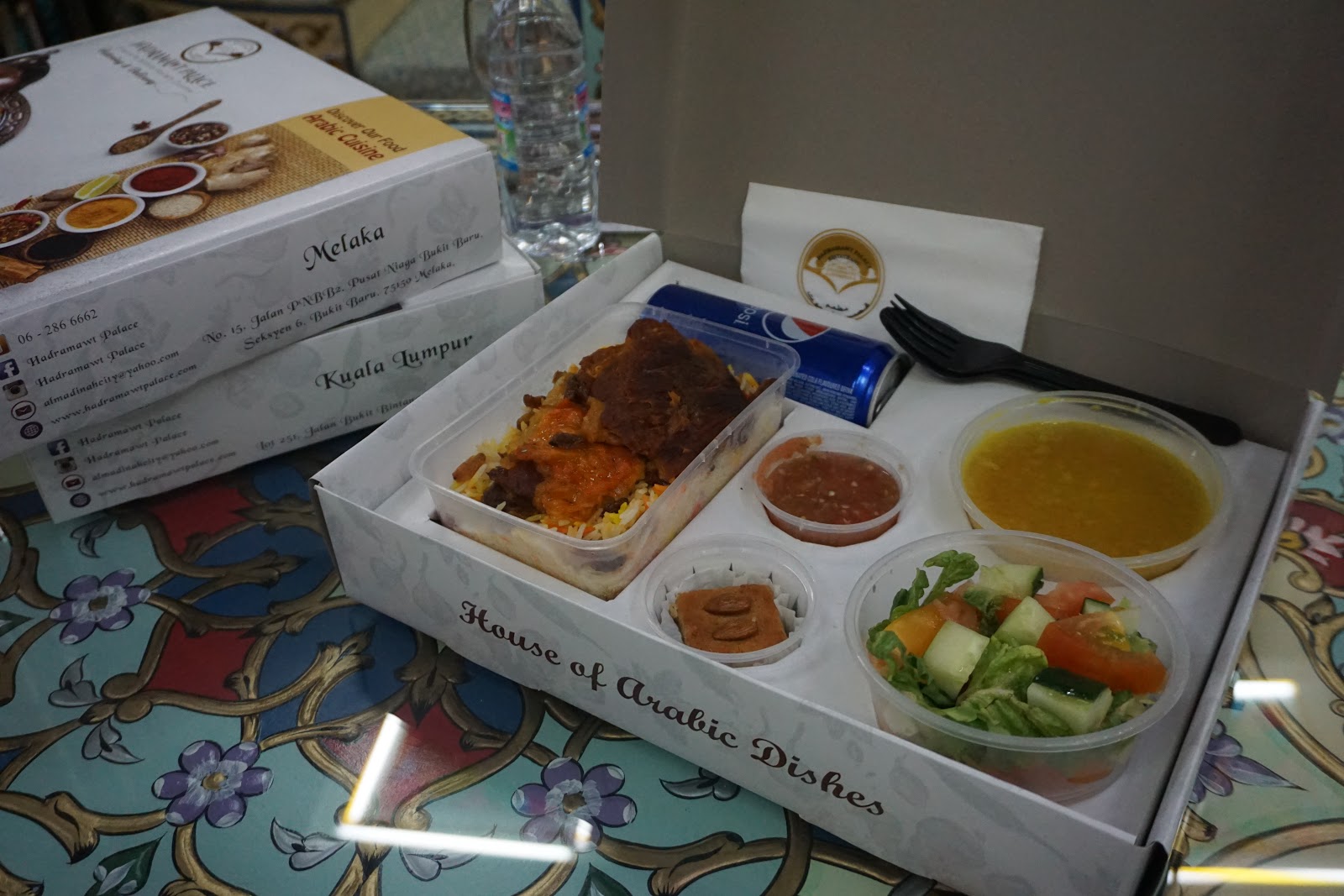 RESTORAN HADRAMAWT PALACE BUKIT BINTANG SAJI HIDANGAN TRADISI TIMUR ...