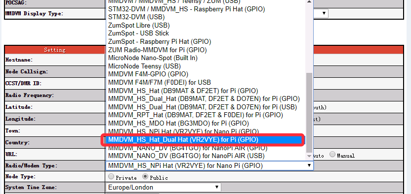 MMDVM REPEATER @BI7JTA: Firmware upgrade UserGuide for MMDVM HAT ...