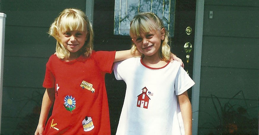 Girls in the Garden: Flashback Friday - First Day of Kindergarten