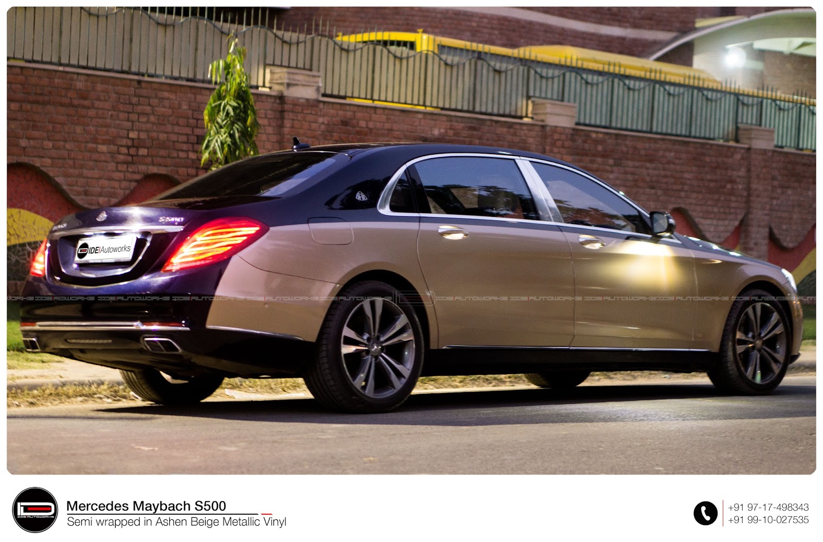 Maybach S500: Custom Wrap | IDE Autoworks