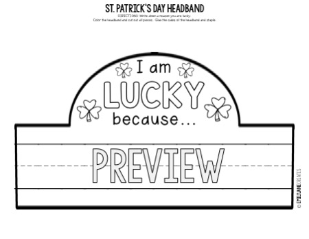 Emily Jane Creates: ST. PATRICK'S DAY HEADBAND