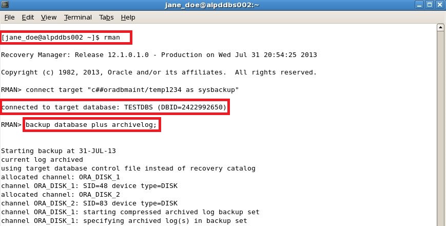 Oracle Database 12c: RMAN Backup for Multitenant Architecture Oracle Database 12c: RMAN Backup for Multitenant Architecture