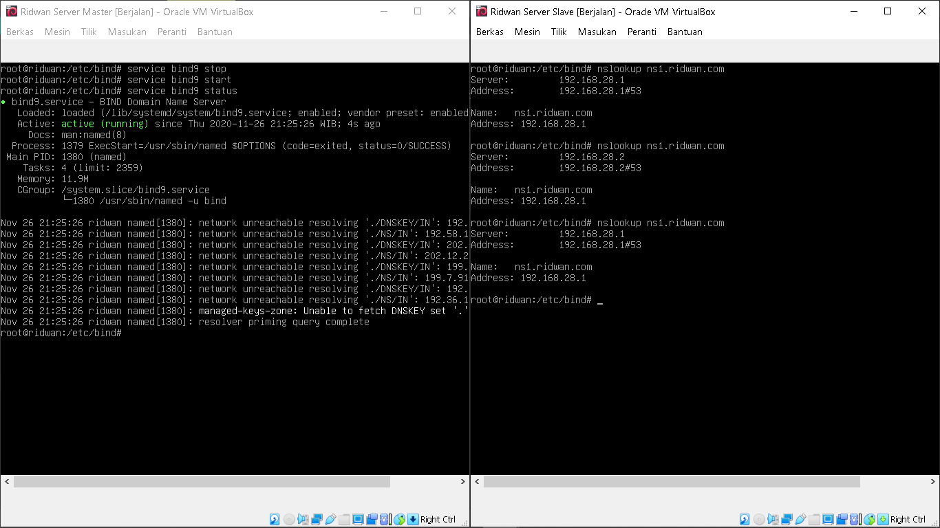 Tutorial Konfigurasi DNS Slave Pada Debian 10