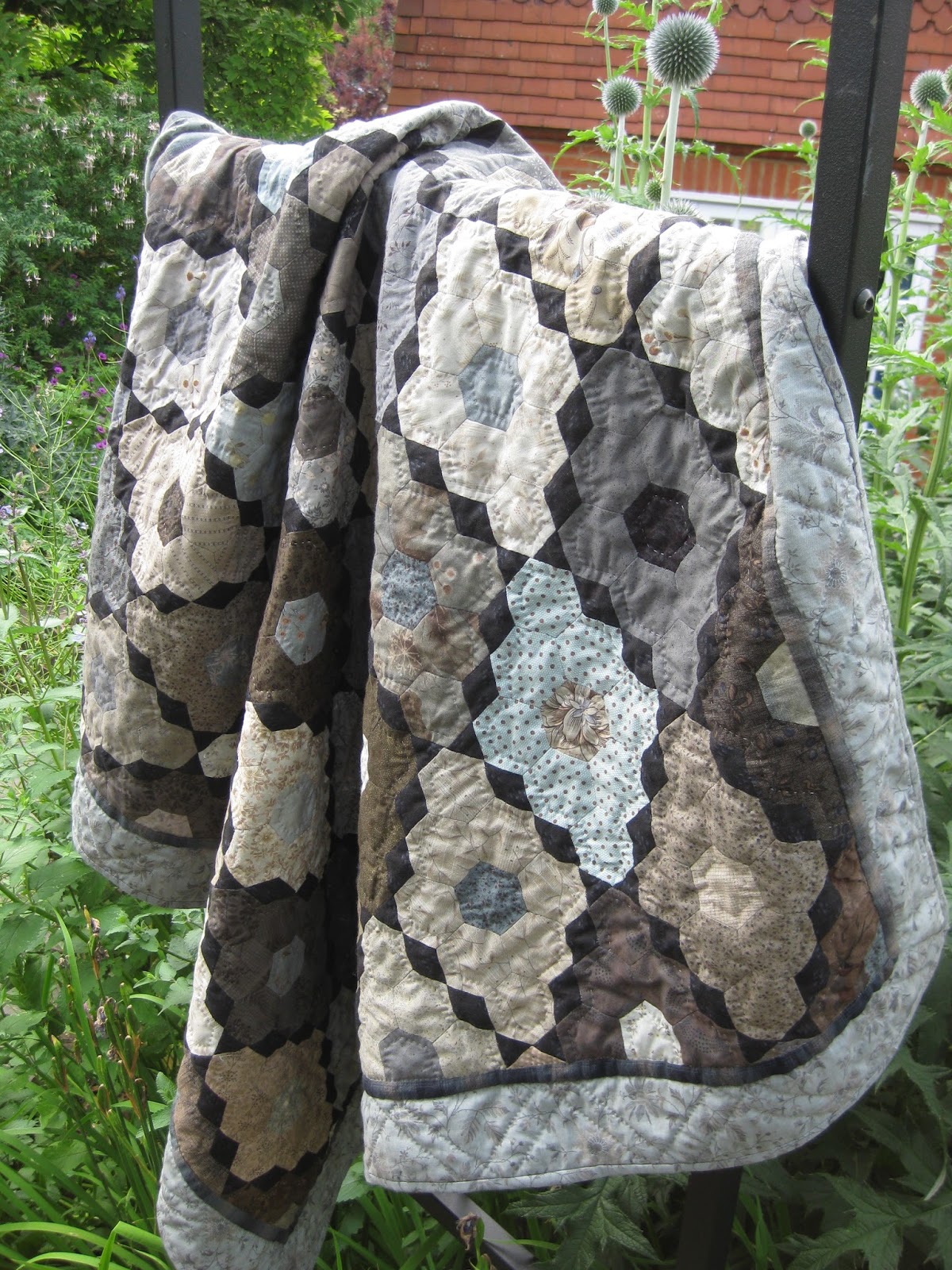 The Chain Piecer: Lozenge EPP - finished!