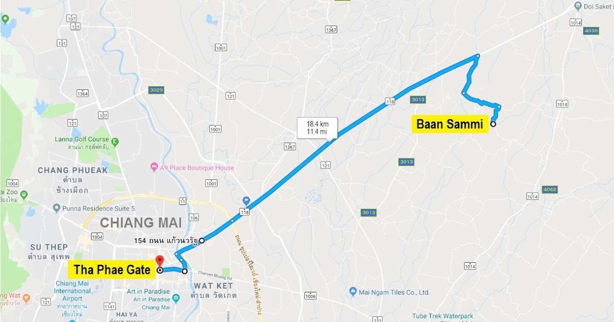 BAAN SAMMI — DOI SAKET, CHIANG MAI, THAILAND: Contact