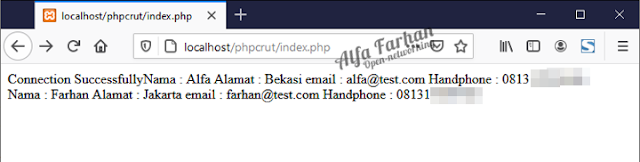 PHP Programming 7 - Database PHP MySQL CRUD SELECT atau READ ~ Open ...