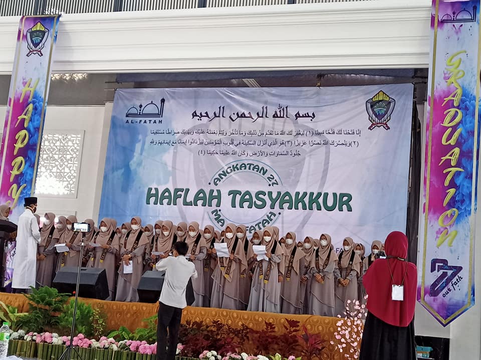 Haflah Tasyakur Angkatan 27 Shuffah Hizbullah Al-Fatah Lampung