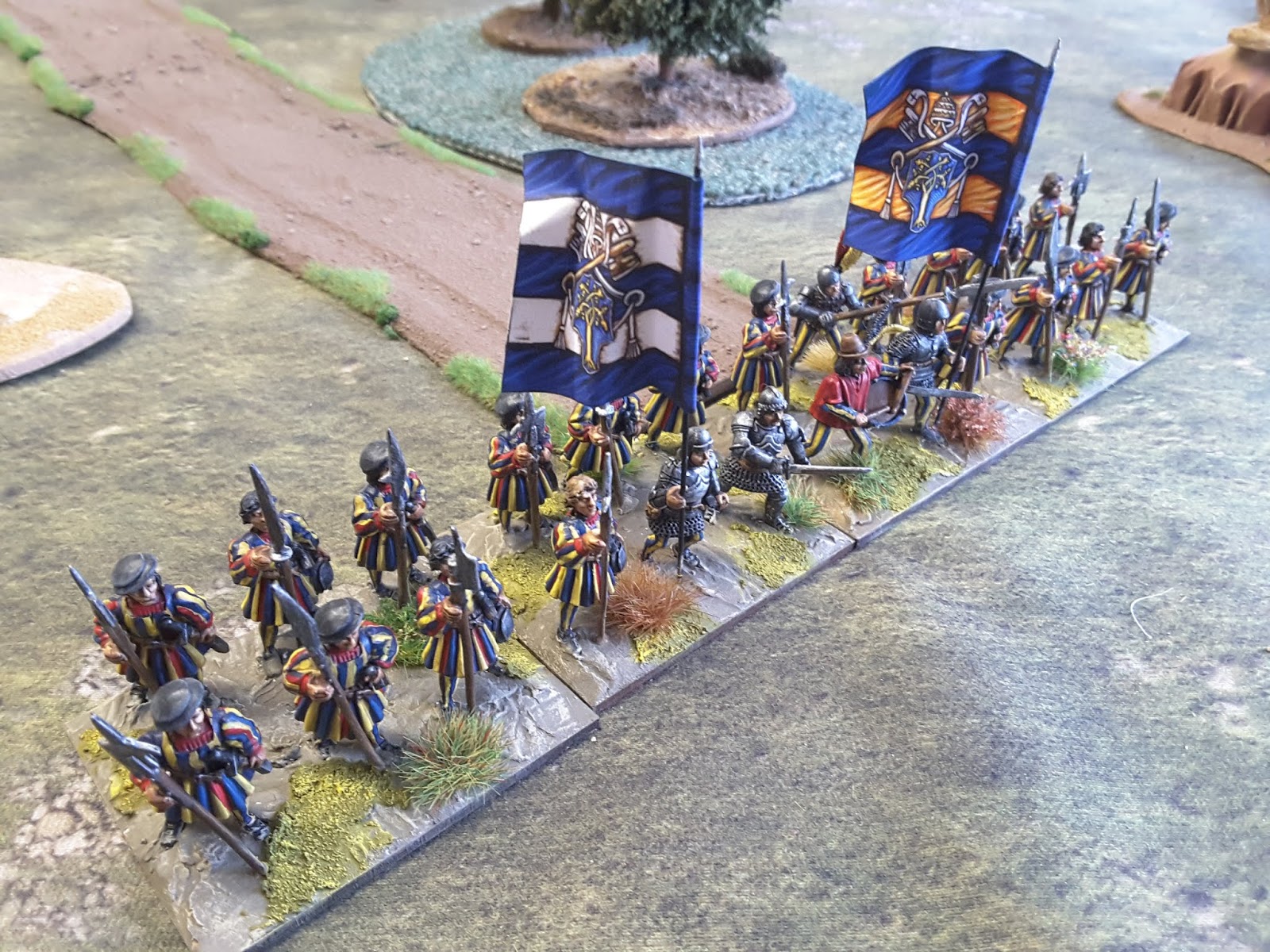 Yarkshire Gamer: 28mm Italian Wars Papal Guard