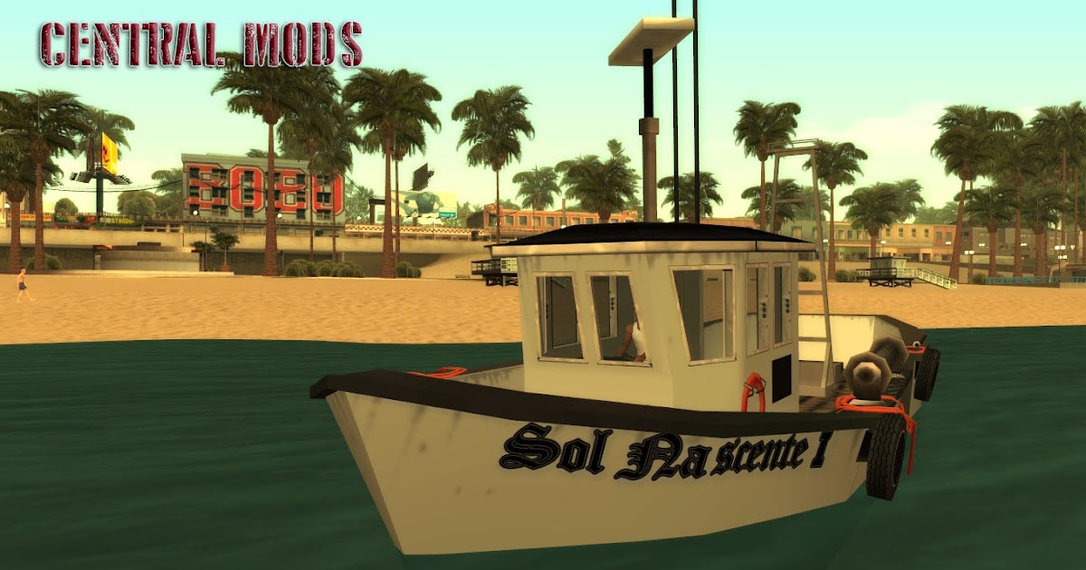 [GTA SA] - Barco Pesqueiro ~ Central Mods