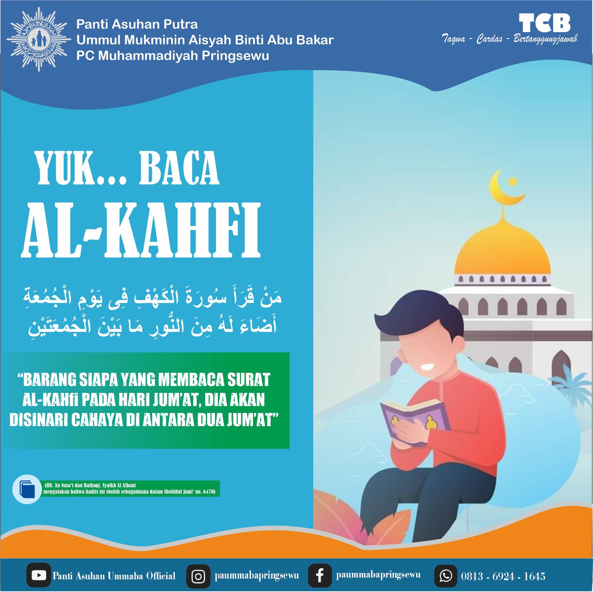 Keutamaan Membaca Surat Al Kahfi Pada Malam Dan Hari Jum At Bacaan My
