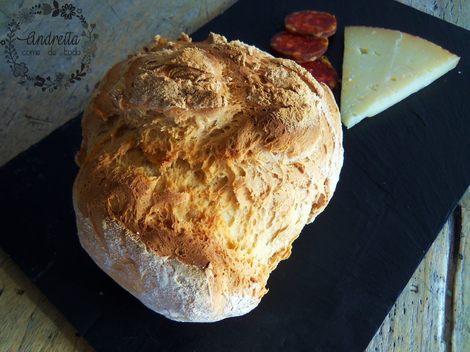 Pan payés - Andreíta come de todo