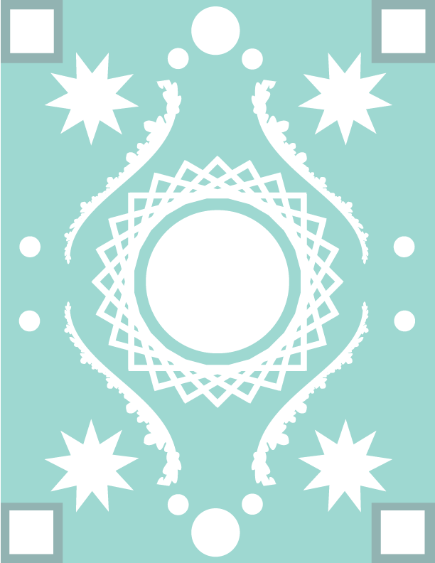 Michelle's Art: Symmetrical Patterns: Simple shapes