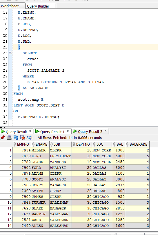 Learn Oracle Database Administration: select from table with no direct ...