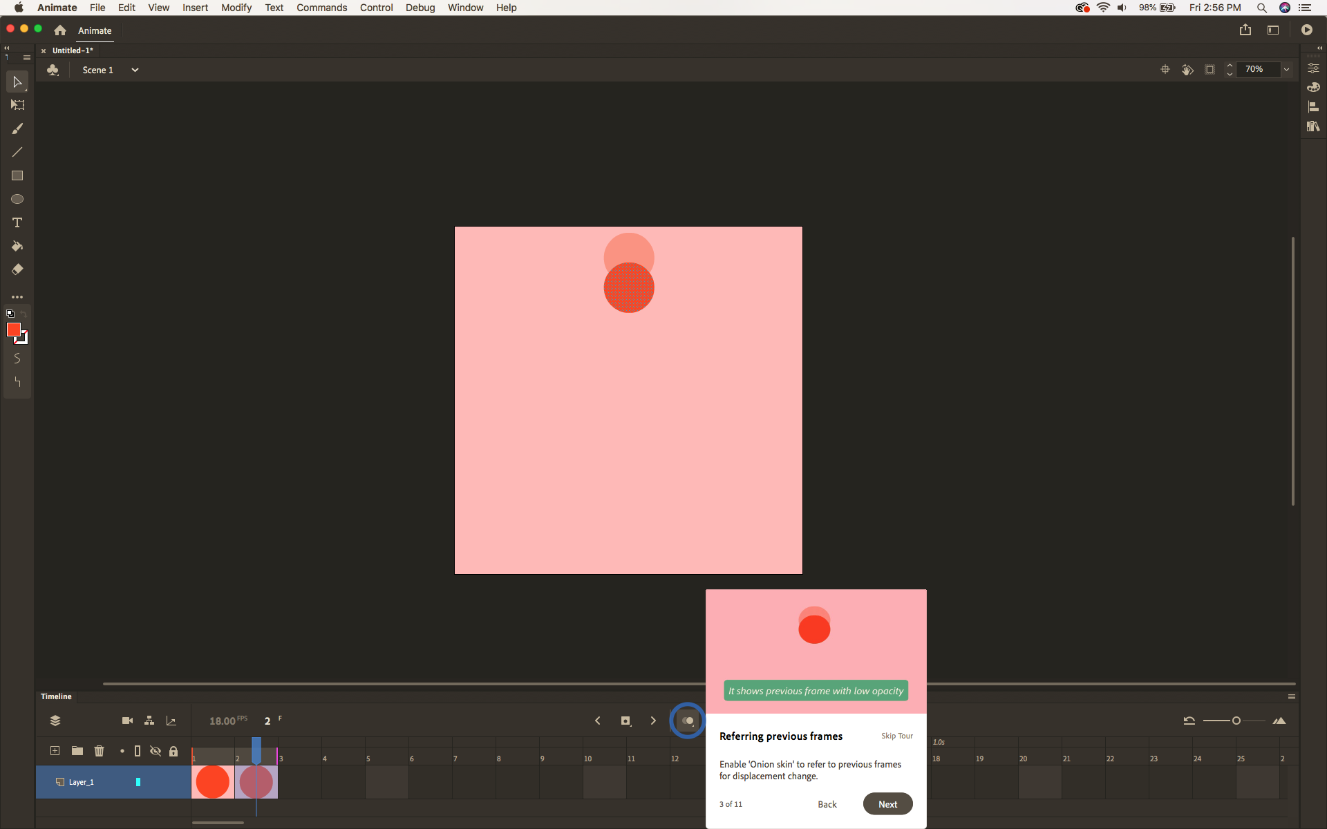 Assignment 3A - Exploring Adobe Animate