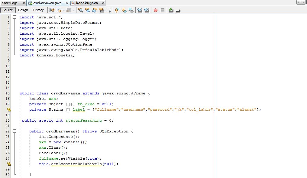 Belajar Membuat Aplikasi CRUD dengan JAVA NEATBENS dan ...