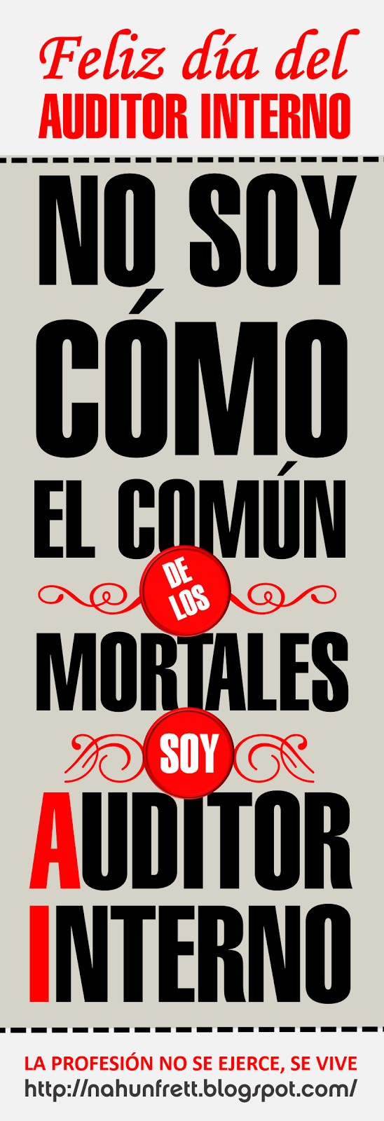 Nahun Frett: Feliz día del Auditor Interno