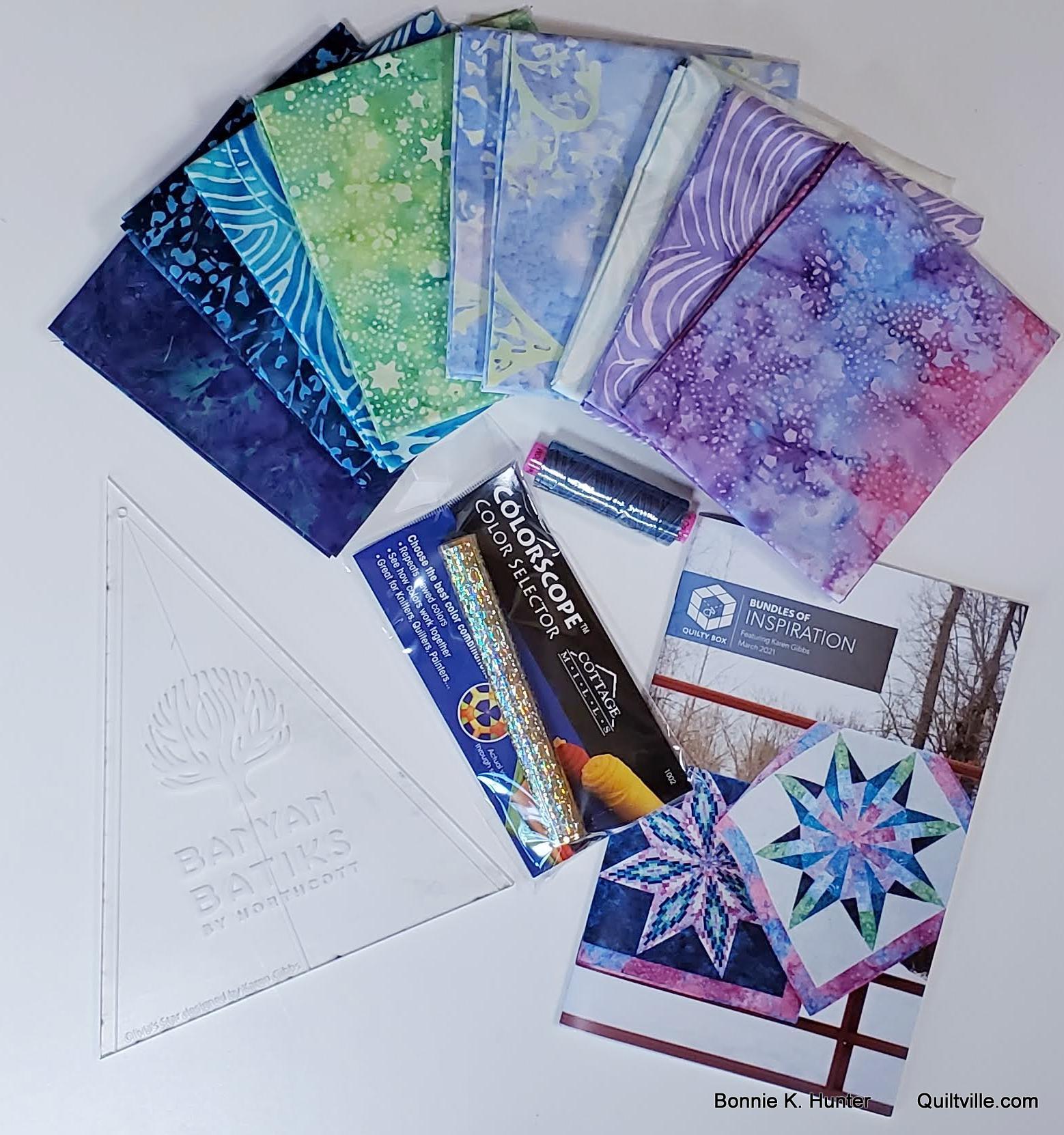 Quiltville's Quips & Snips!!: March '21 Quilty Box Gift-Away!