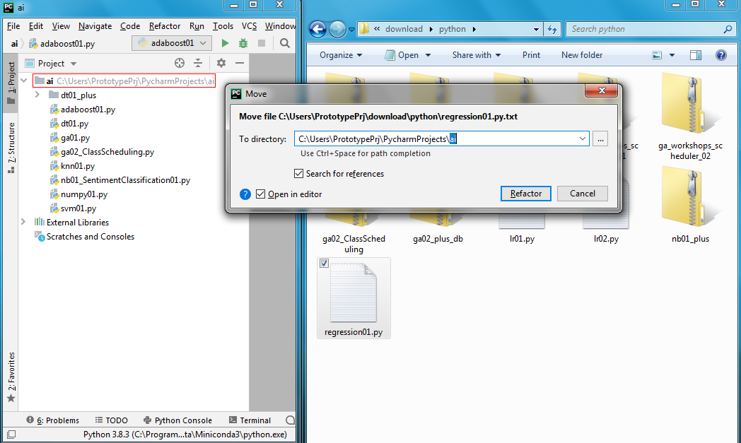 Prototype Project: Linear Regression w/ Python & Normal Equation ...