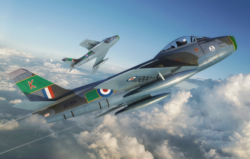 Apuntes de Modelismo: New Canadair Sabre F.4 from Airfix