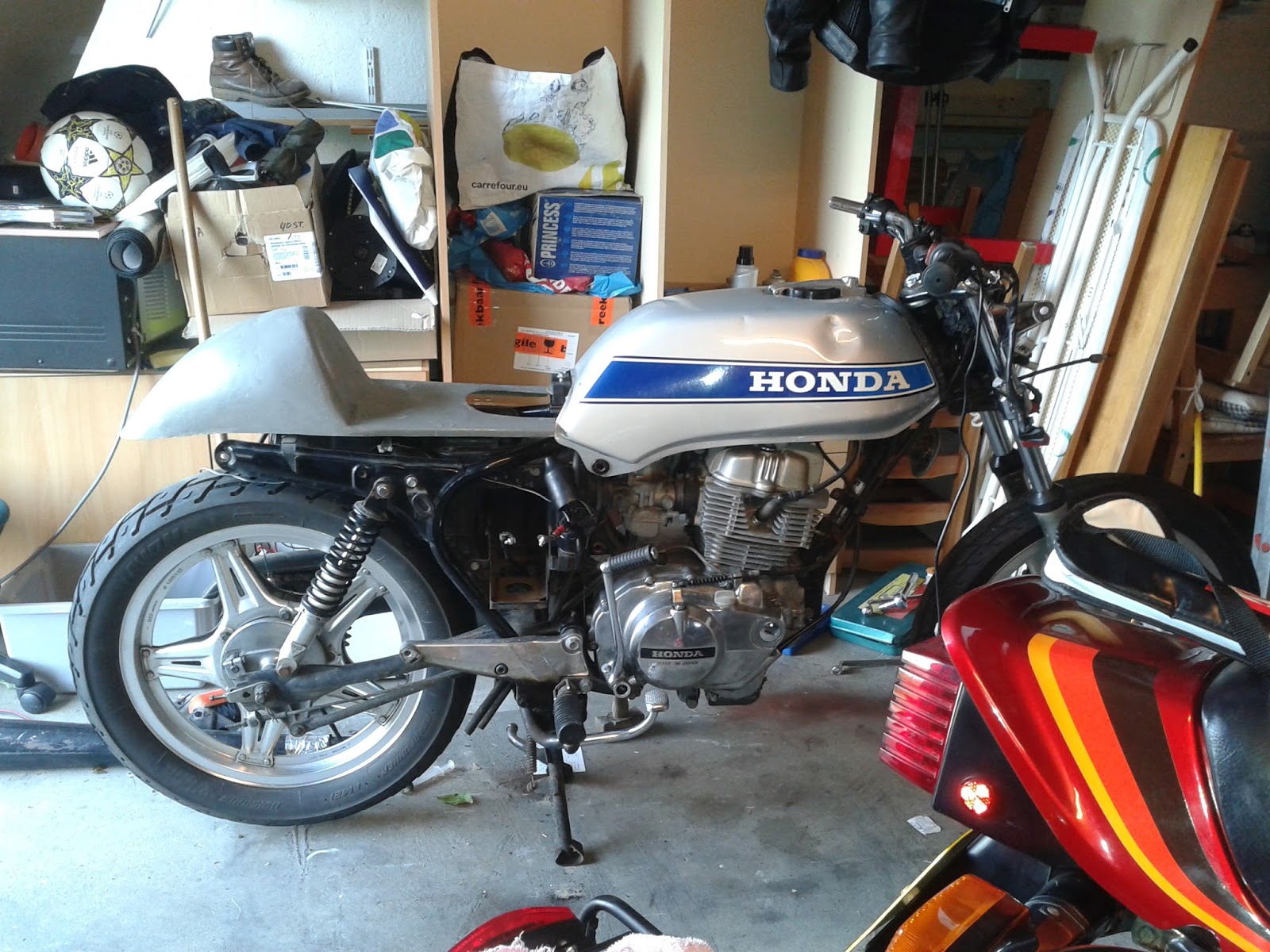 Honda CB 250 N Cafe Racer Project: Brainstorming