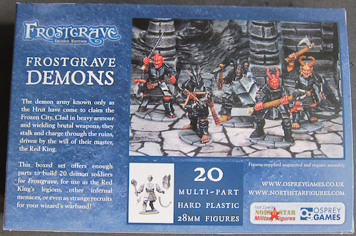 ultravanillasmurf: Frostgrave Demons and The Red King