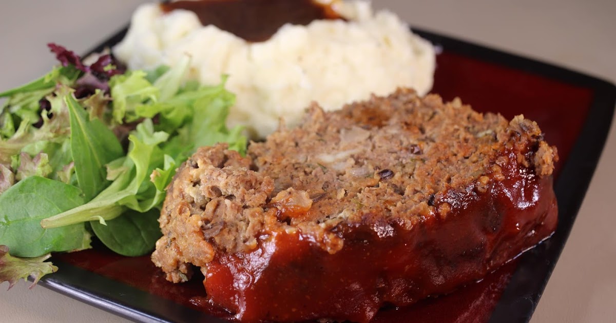 Wild Rice Apple Meatloaf