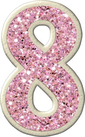 ® Colección de Gifs ®: IMÁGENES DE NÚMEROS PARA IMPRIMIR: COLOR ROSADO