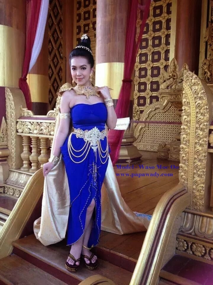 Waso Moe Oo in Kyan Sit Min Movie - Behind the Scenes