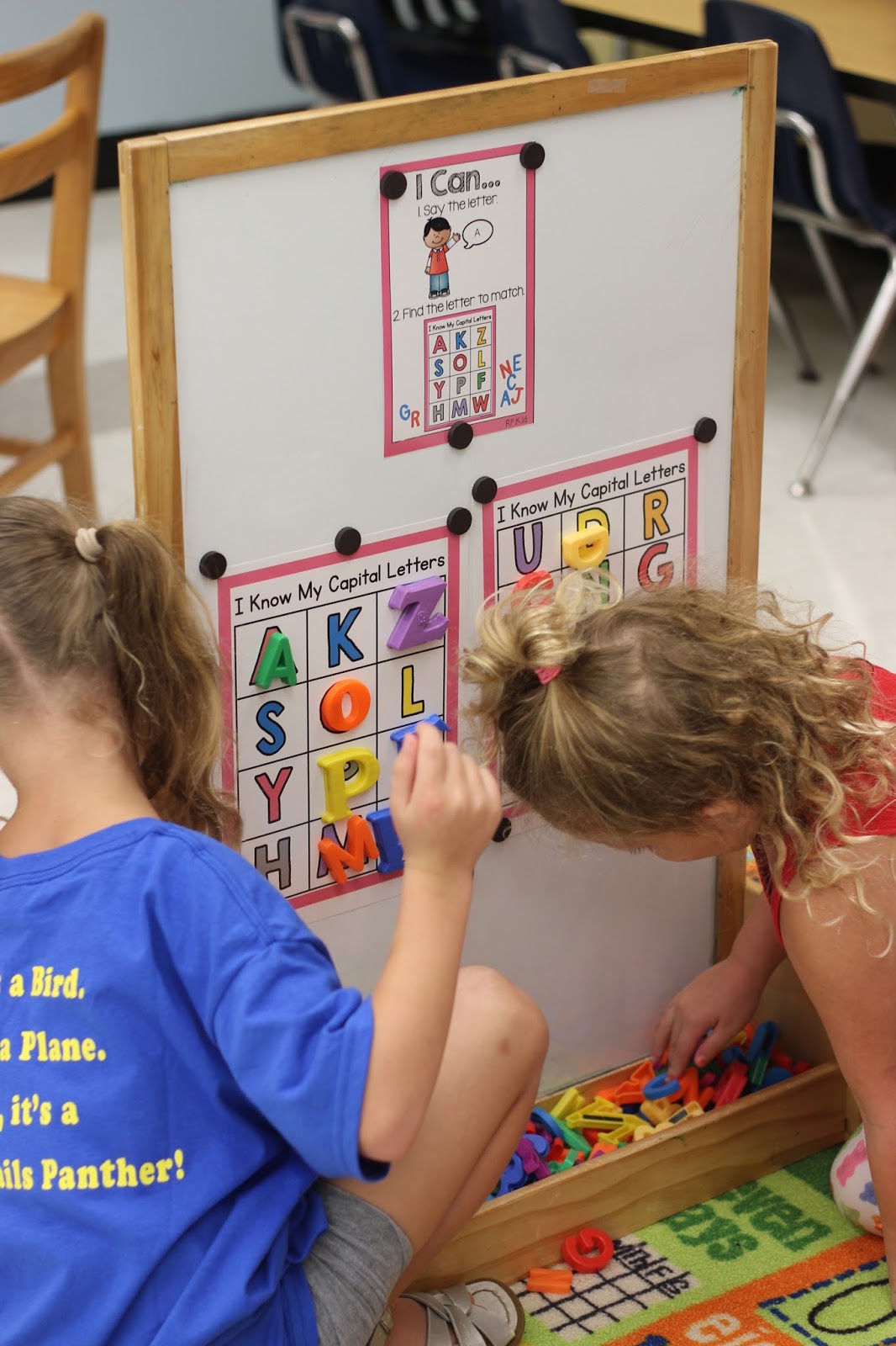 Kindergarten Smiles: Starting Your Magnetic Letter Center