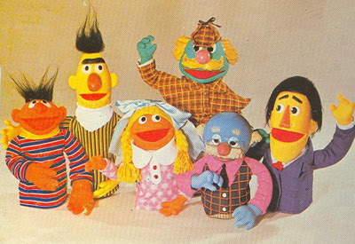 Mikey's Vintage Sesame Street Toy Puppets Blog!: Guy Smiley Hand Puppet