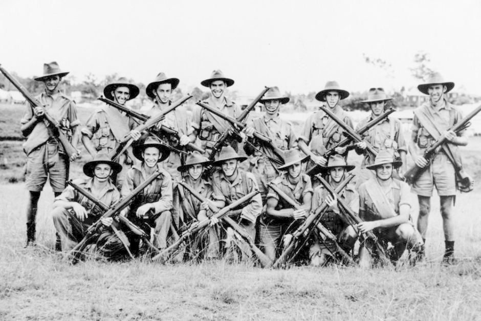 World War II History: Australian Soldiers, at the Enoggera Army Camp ...