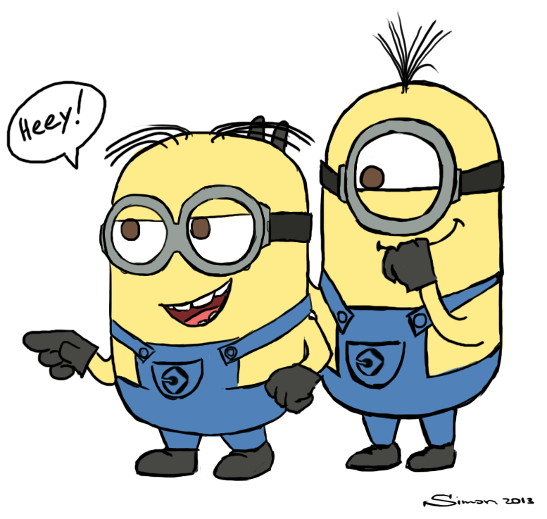 Materiais e tutoriais: Png's dos minions