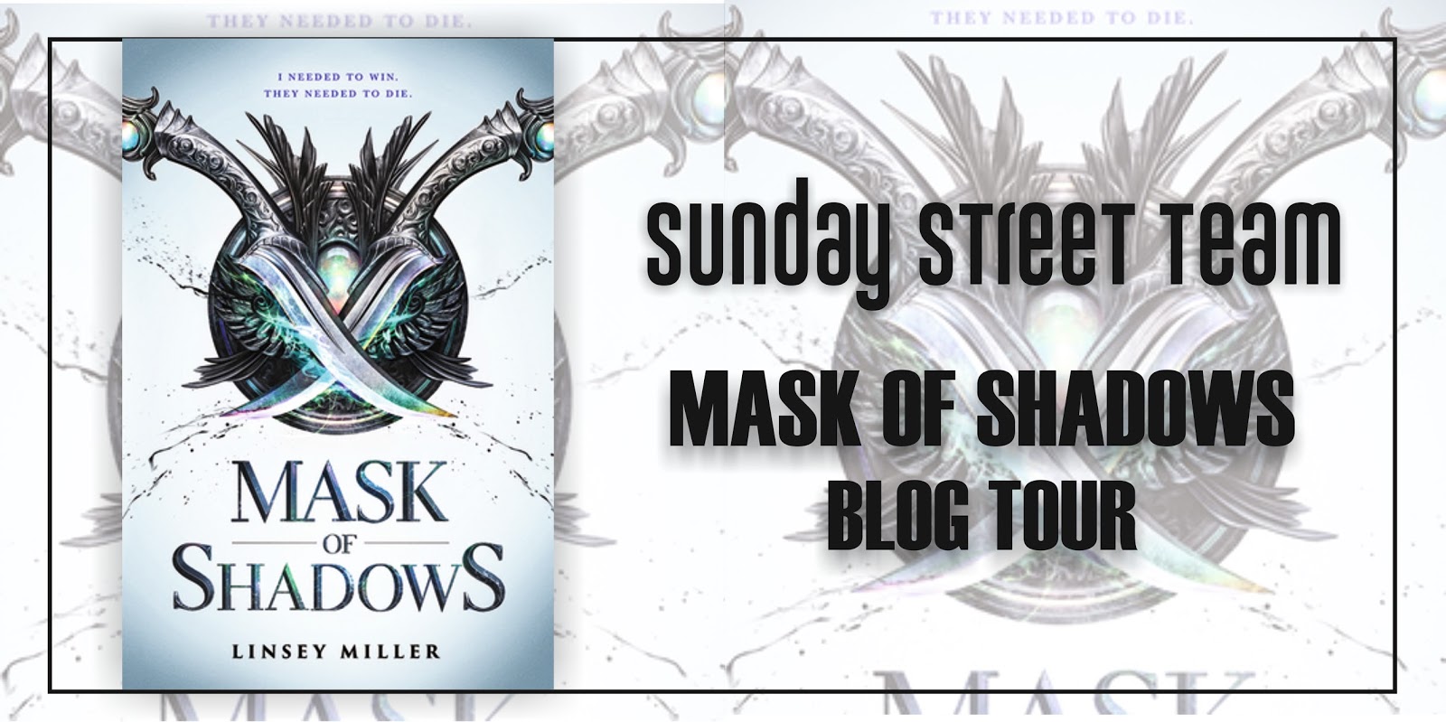 Sunday Street Team Blog Tour: Mask Of Shadows by Linsey Miller - Review ...