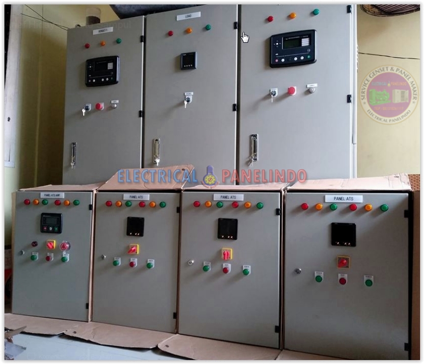 HARGA TERBARU PANEL OTOMATIS GENSET | JASA PEMBUATAN PANEL LISTRIK